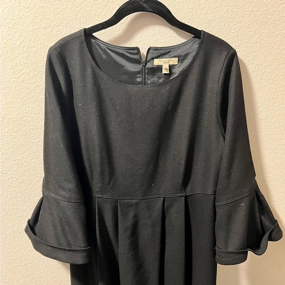 Burberry | Dresses | Burberry Black Wool Maternity Dress Like New Only ...